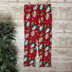 Other | Elf Movie Omg Its Santa Pajama Pants | Poshmark